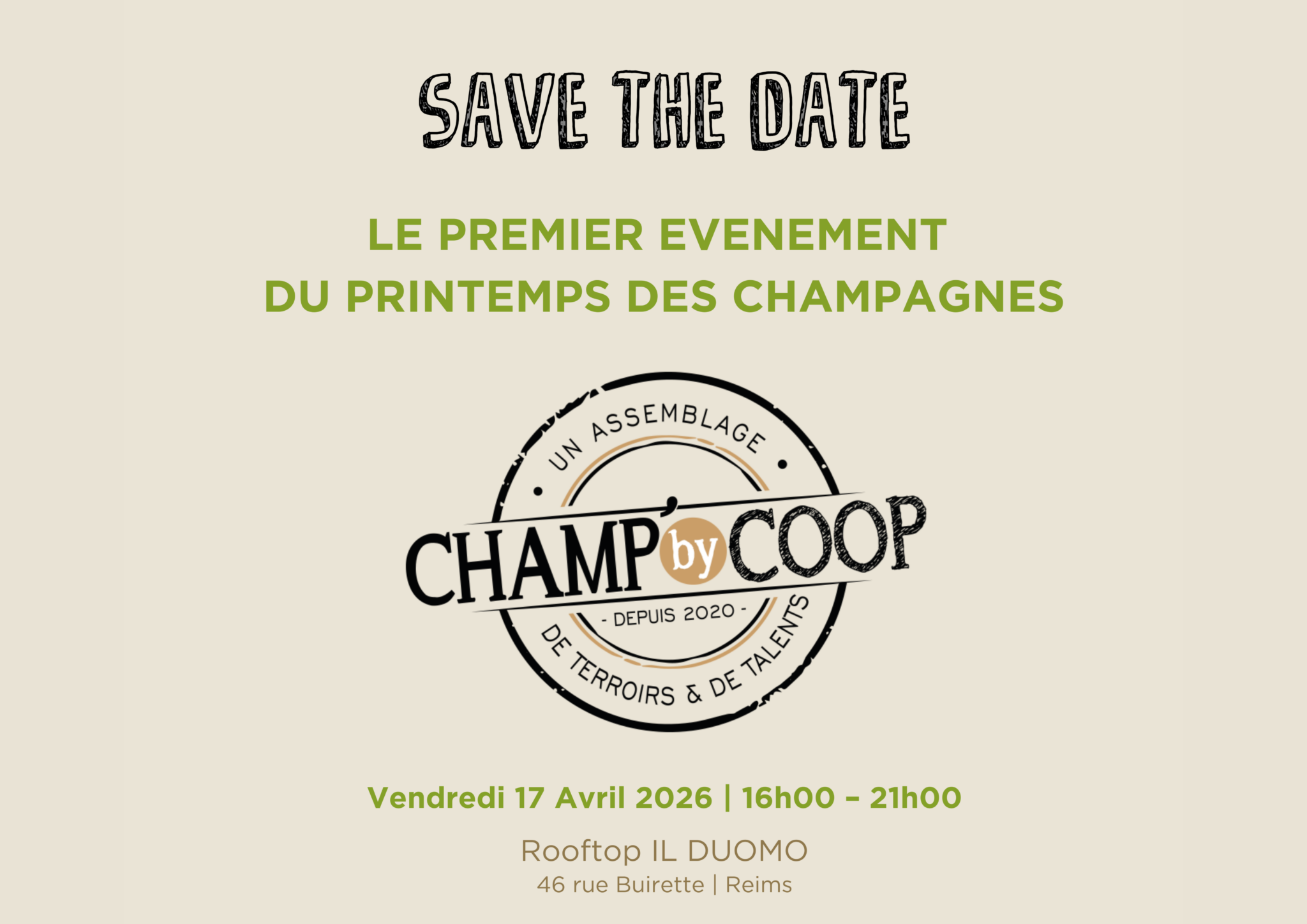 Printemps des Champagnes 2026 - Champagne H.BLIN
